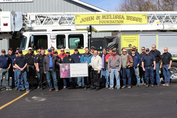 Besse Foundation gives $300,000 to fire departments | News, Sports ...